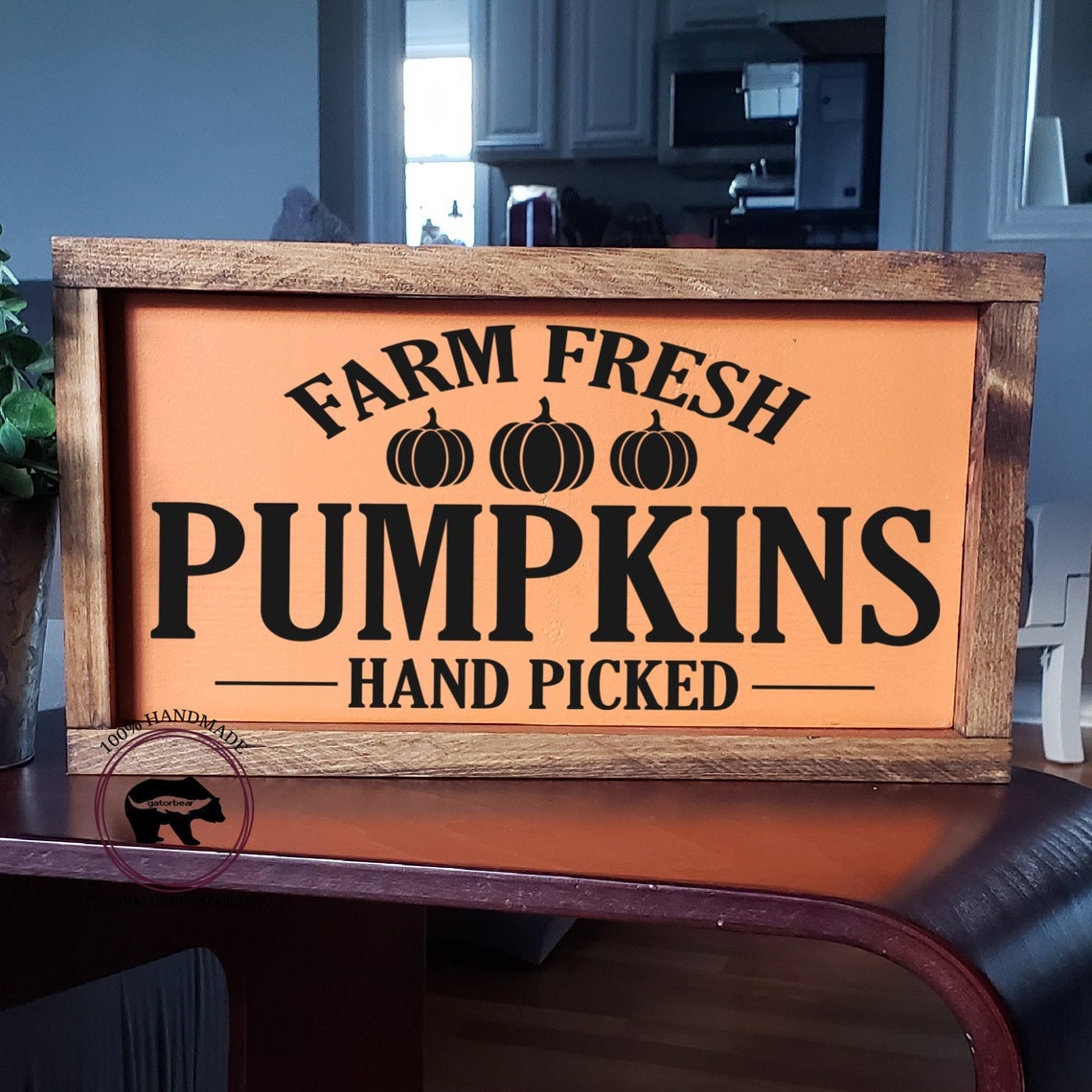 Farm Fresh Pumpkins Sign Pumpkin Wood Sign Rustic Fall Sign - Etsy