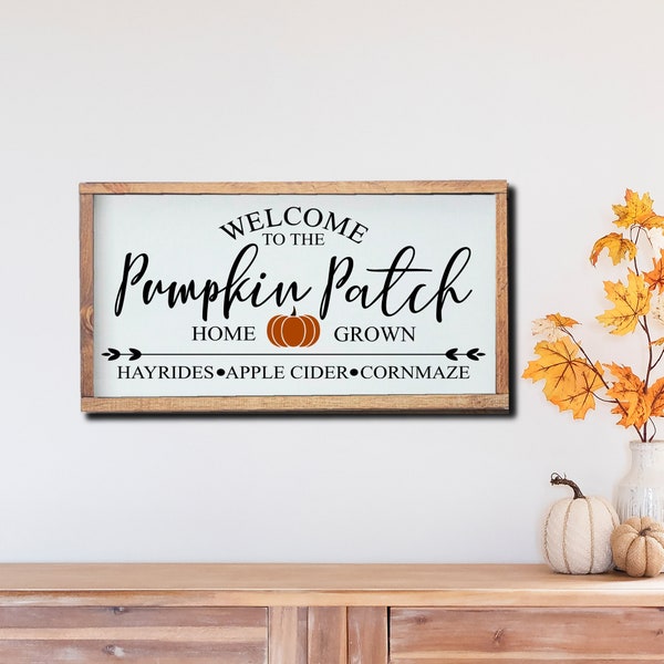 Pumpkin Patch Sign - Etsy