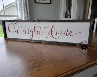 O Night Divine Sign - Etsy