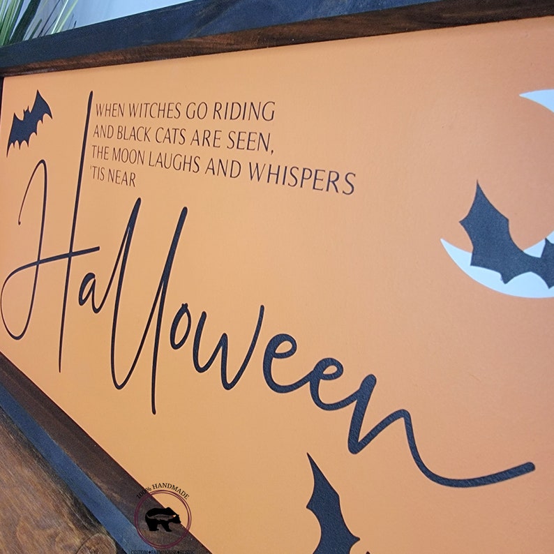 When Witches Go Riding Sign Halloween Witch Sign Halloween - Etsy