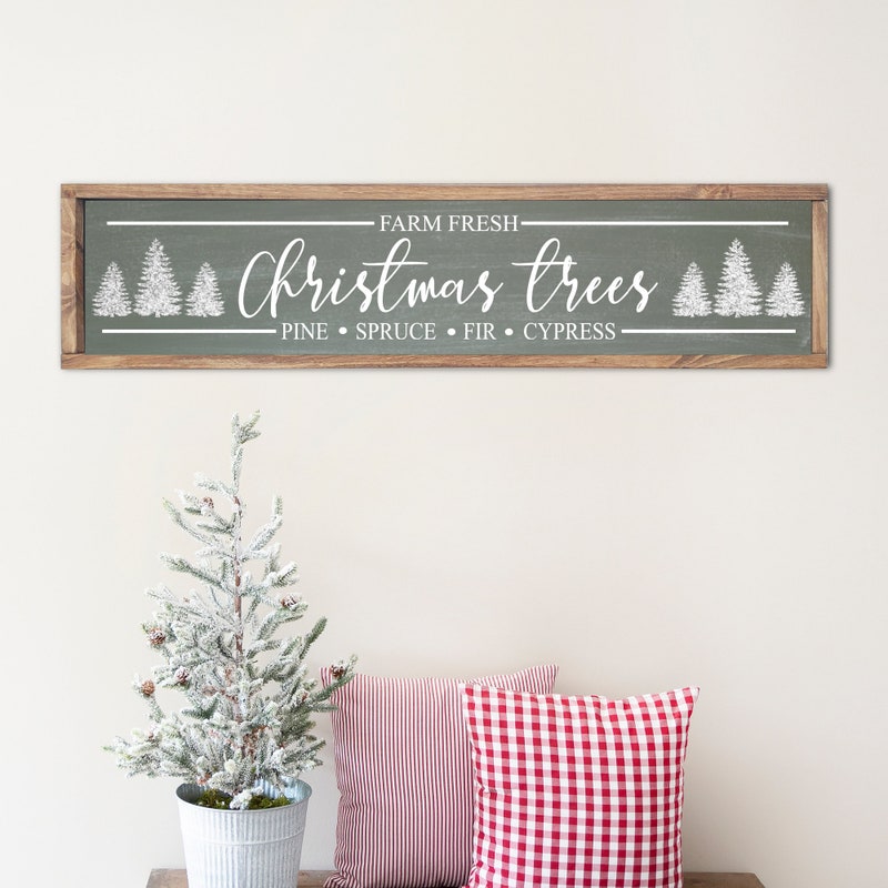 Christmas Tree Sign - Etsy