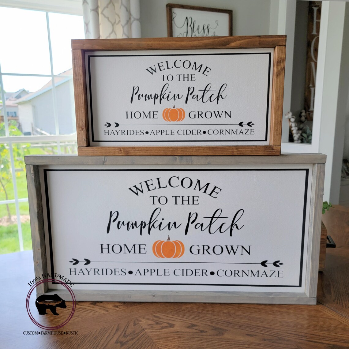 Welcome to the Pumpkin Patch Sign Pumpkin Patch Sign Fall - Etsy