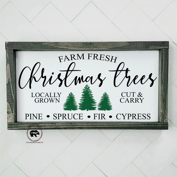 Christmas Tree Farm Sign - Etsy
