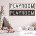 Playroom Sign, Playroom Wall Decor, Playroom Decor, Kids Playroom Wall ...