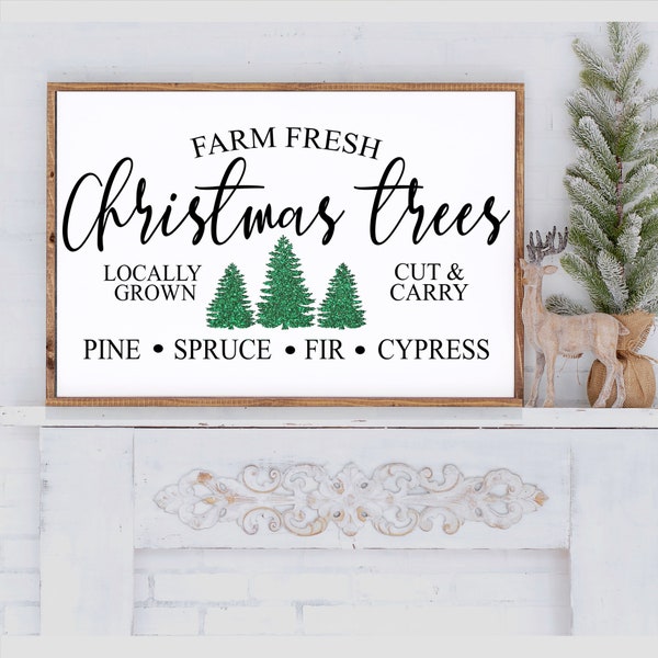 Christmas Tree Farm Sign - Etsy