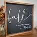 Fall is Proof That Change is Beautiful Sign, Rustic Fall Wood Sign ...