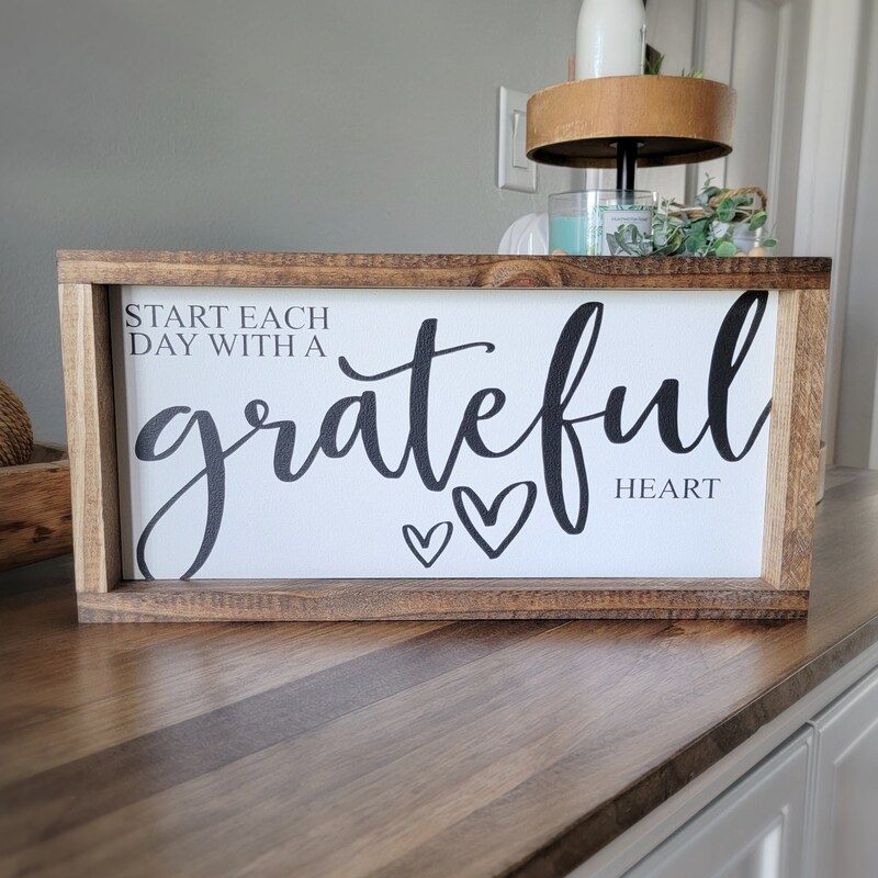 Grateful Sign - Etsy