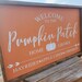 Welcome to the Pumpkin Patch Sign Pumpkin Patch Sign Fall - Etsy