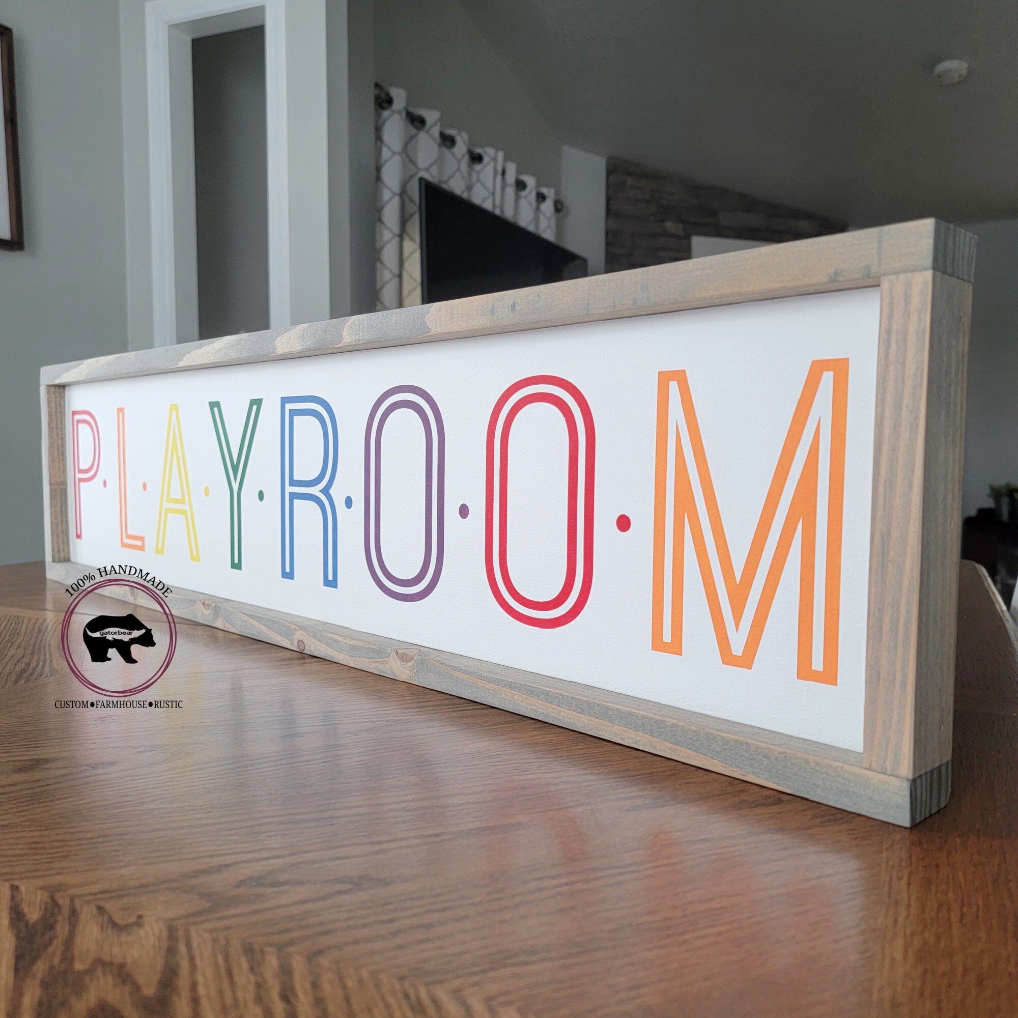 Playroom Sign Playroom Wall Decor Playroom Decor Kids - Etsy