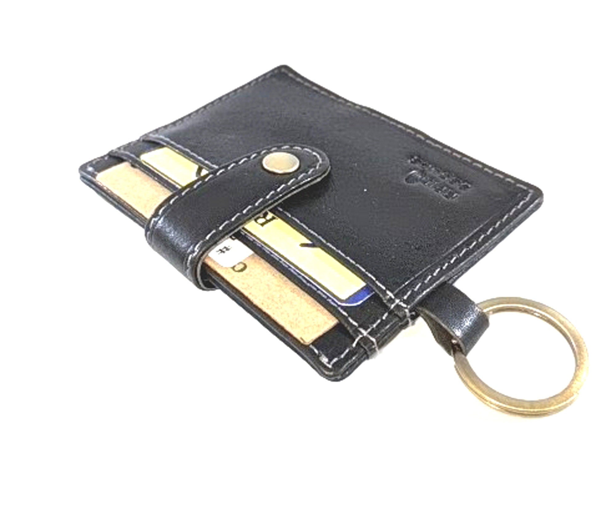 Leather Keys & Cards Holder Wallet - Etsy