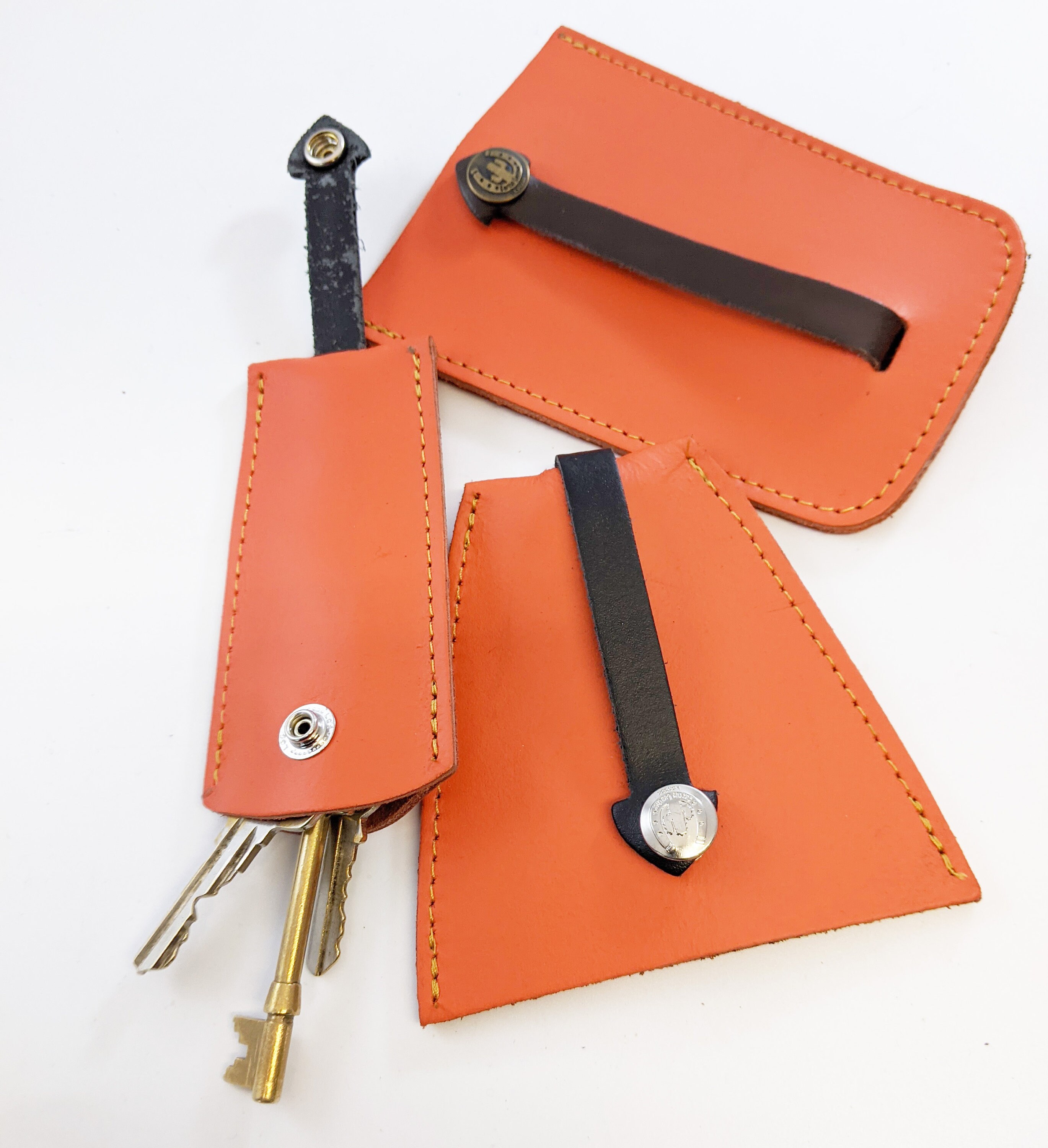 Leather Bell Key Holder 3 Sizes - Etsy UK