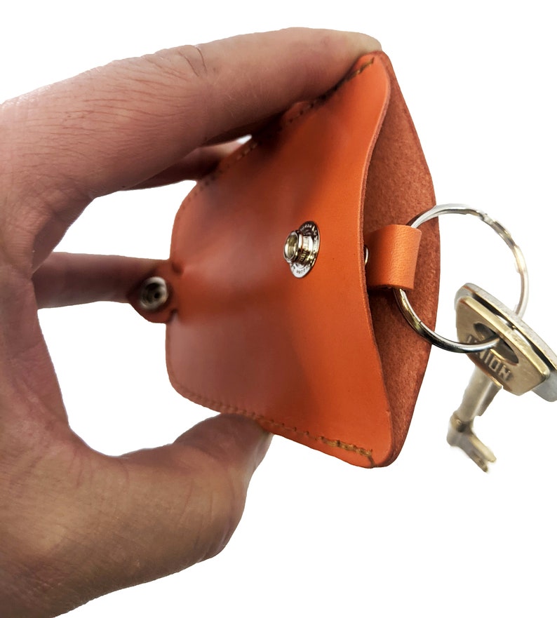 Leather Bell Key Holder 3 Sizes - Etsy UK