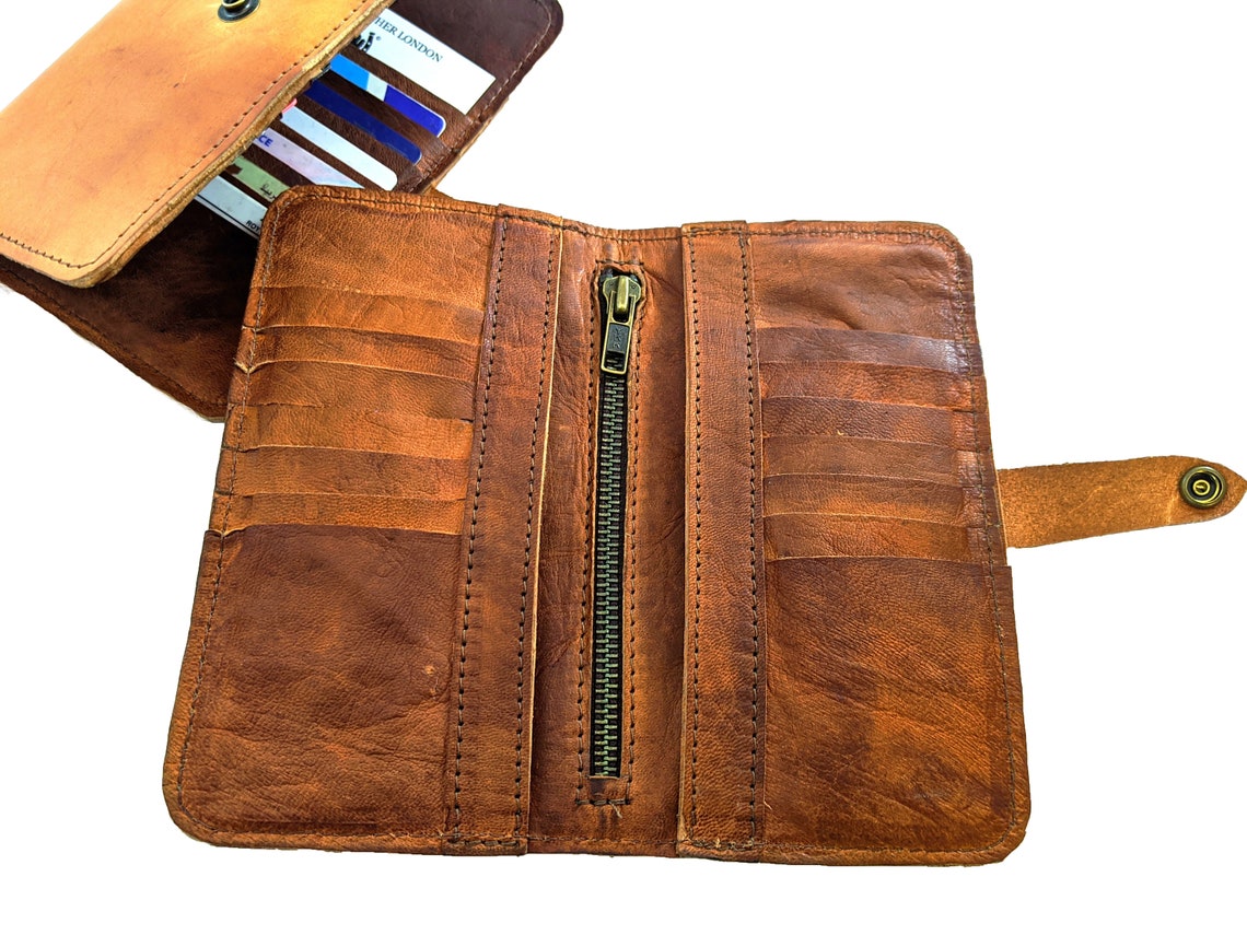 The Ultimate Multifunctional Wallet of High Quality Leather 2 Style ...