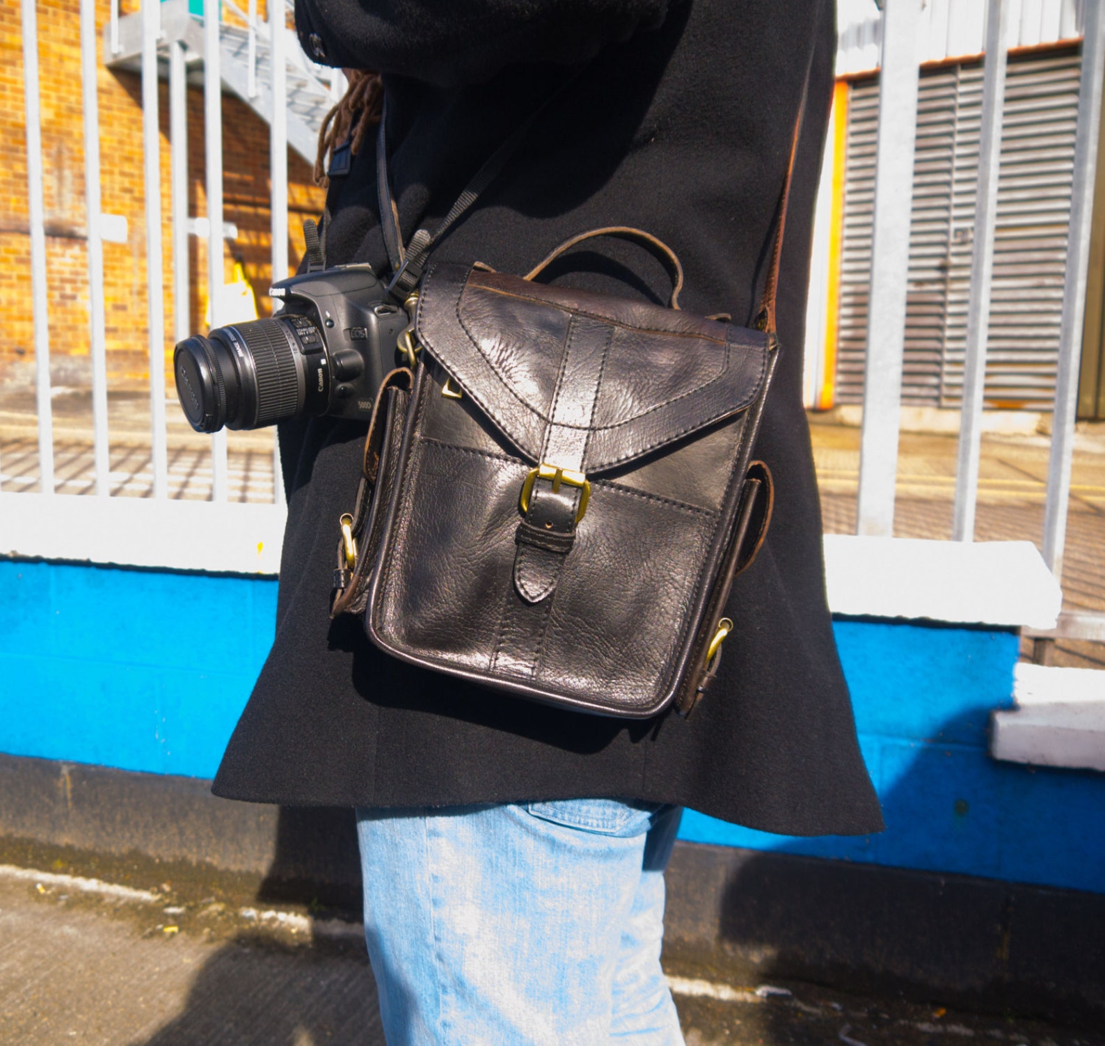 CLASSIC LEATHER CAMERA Bag - Etsy