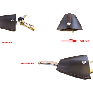 Leather Bell Key Holder 3 Sizes | Etsy UK