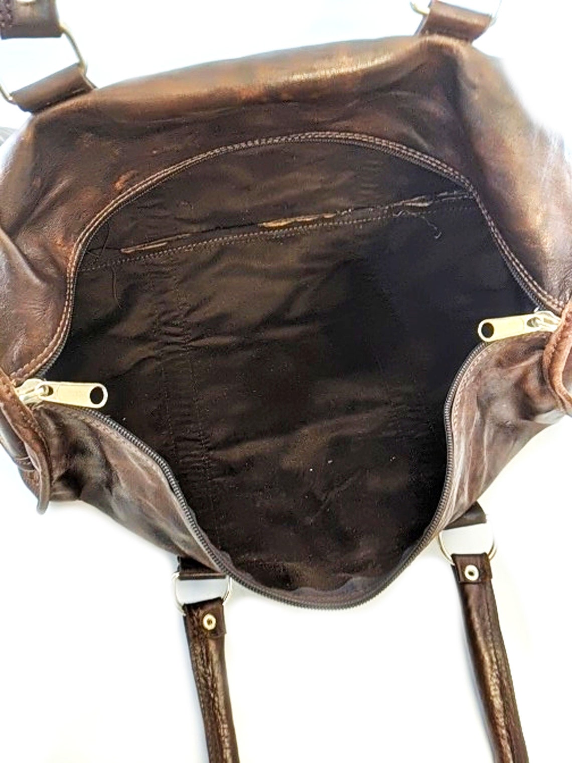 Lightweight Goat Skin Leather Vintage Hold All Weekender Bag - Etsy UK