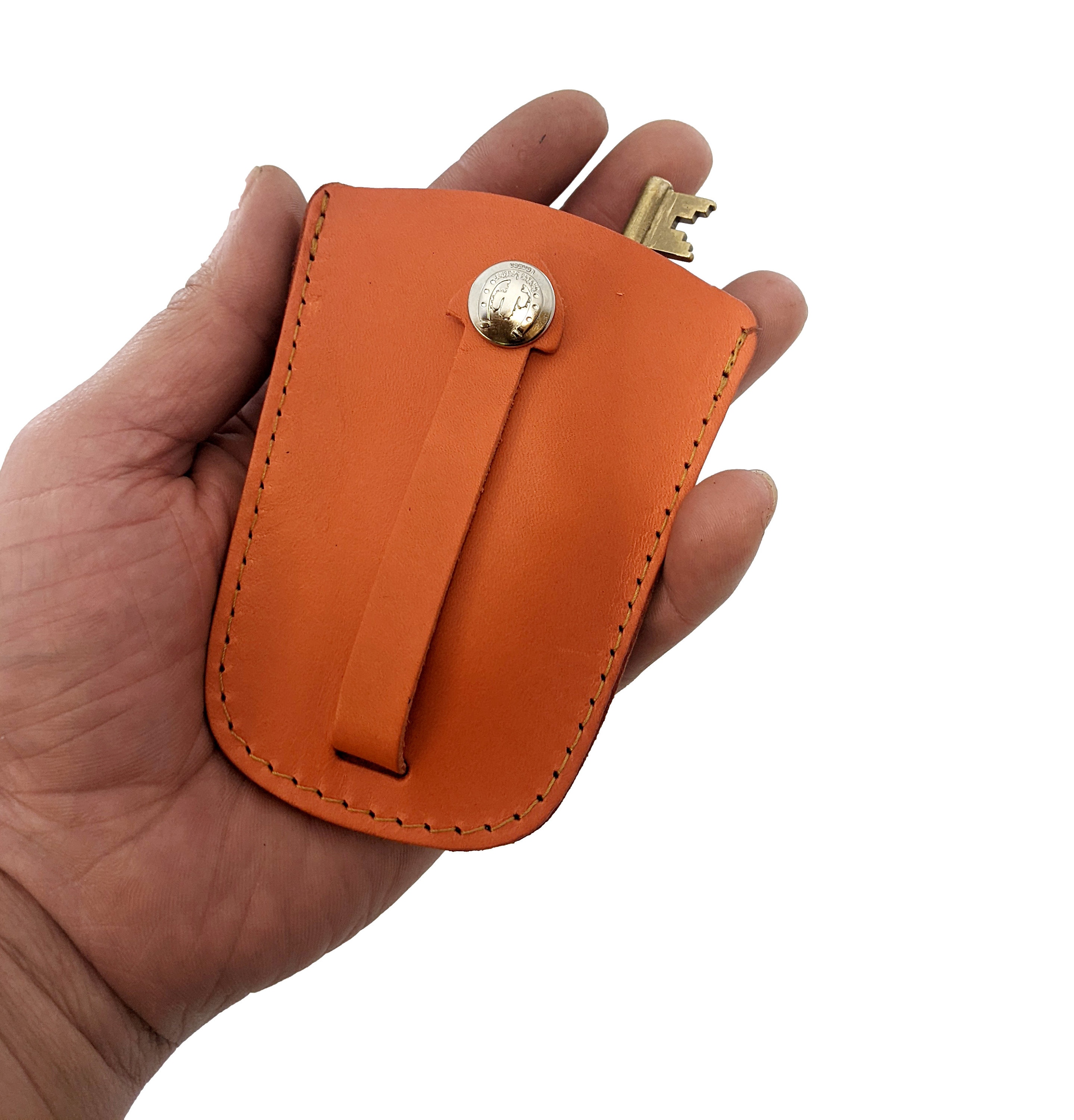 Leather Bell Key Holder 3 Sizes - Etsy UK