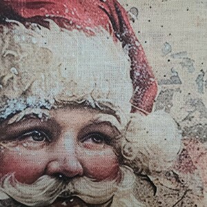 Vintage Santa Wall Art Christmas Wall Decor Santa Christmas Wall Art ...