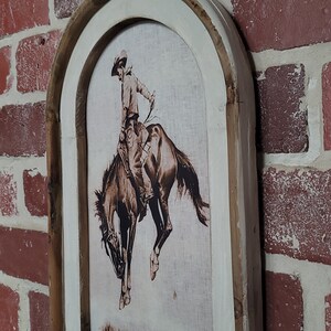 Framed Vintage Wild West Wall Print Western Framed Art Vintage Rodeo ...