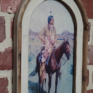 Framed Vintage Wild West Wall Print 14x22 Western Framed Art Vintage ...