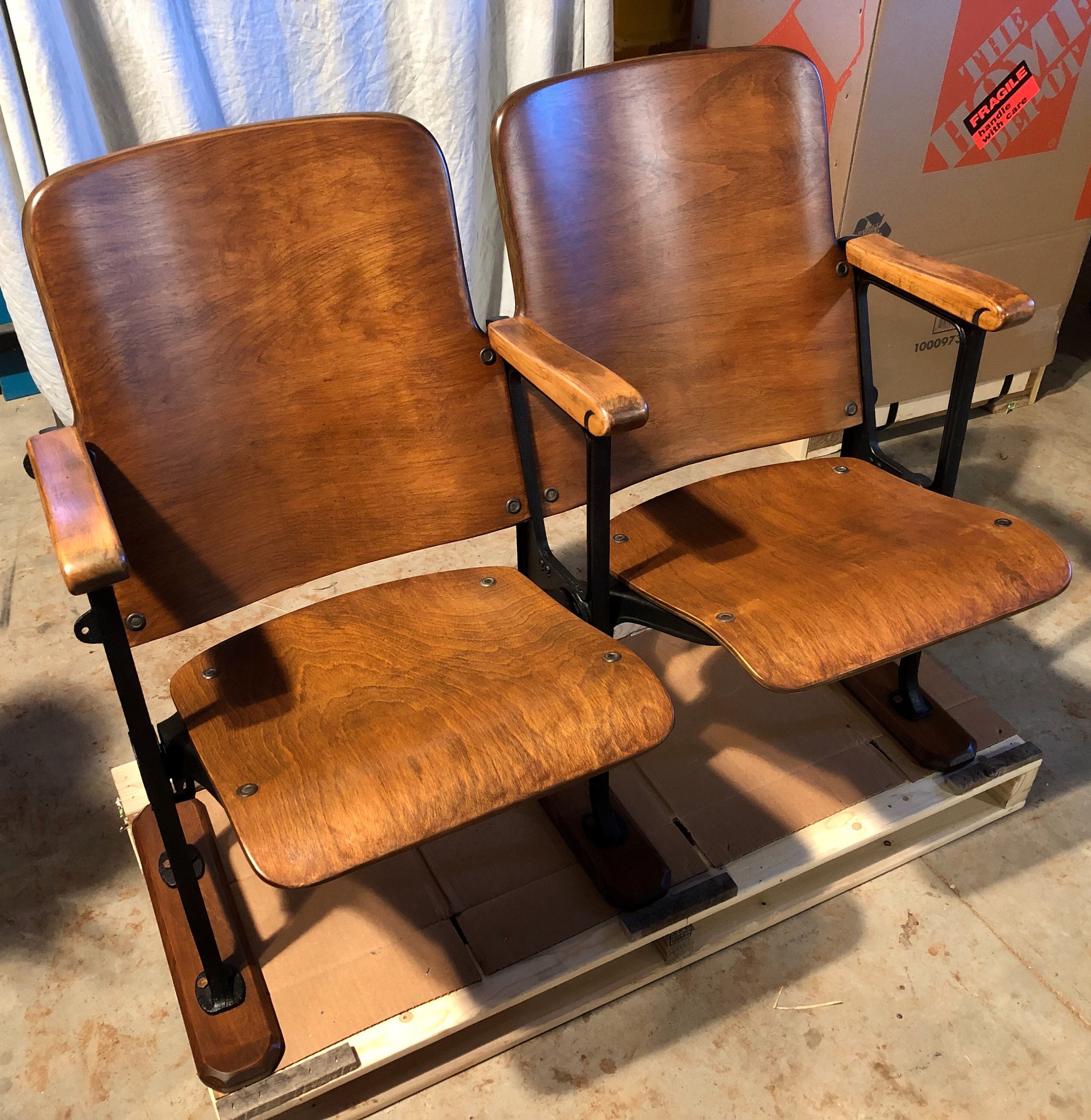 Vintage Movie Theater Seats