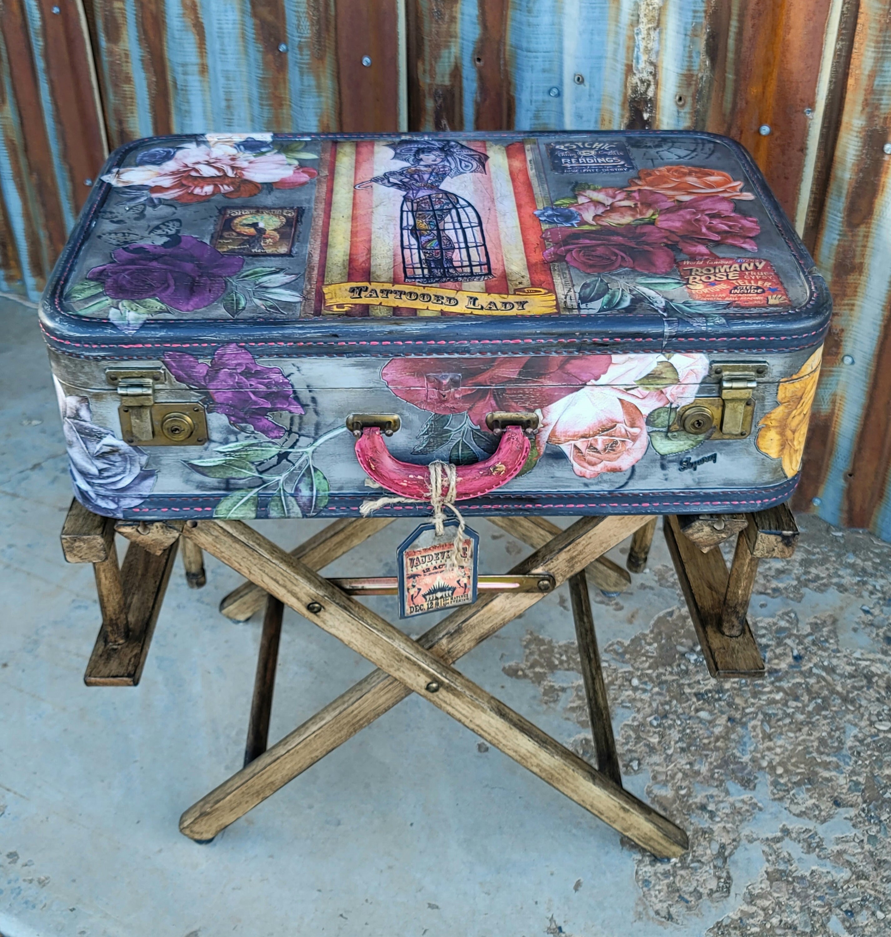 Soldaccepting Custom Orders Steampunk End Table Steampunk | Etsy