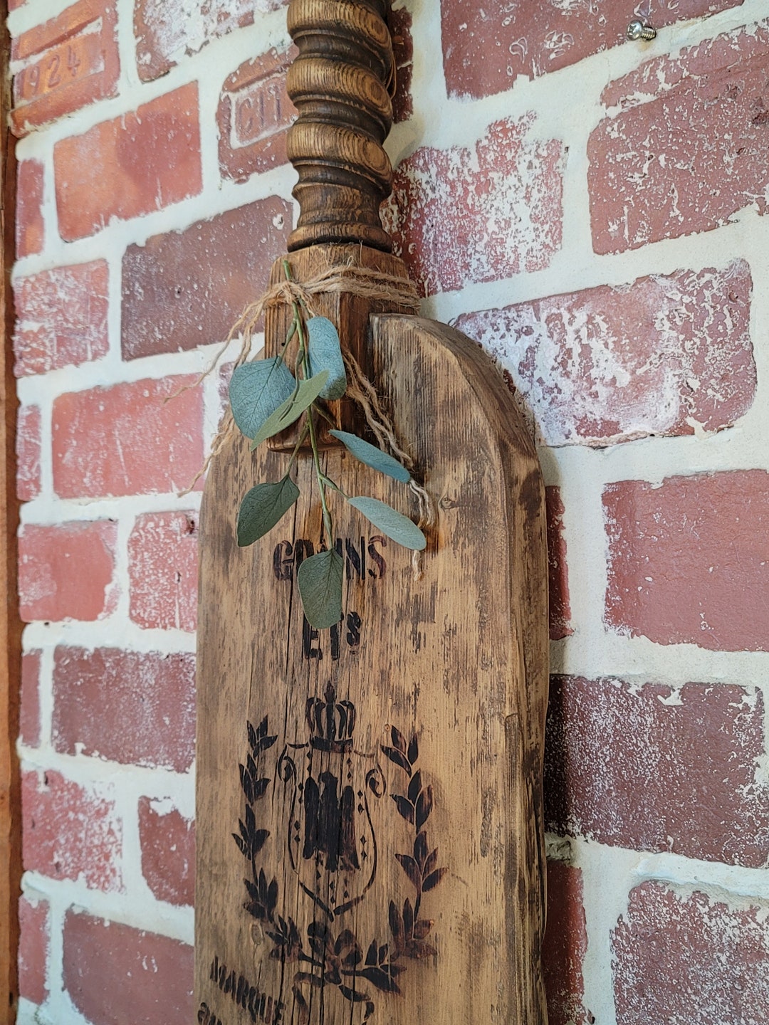 Farmhouse Decor XL Breadboard French Country Tapas Board Reclaimed Wood ...