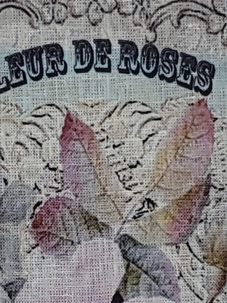 Framed French Country Roses Wall Art Farmhouse House Decor French ...