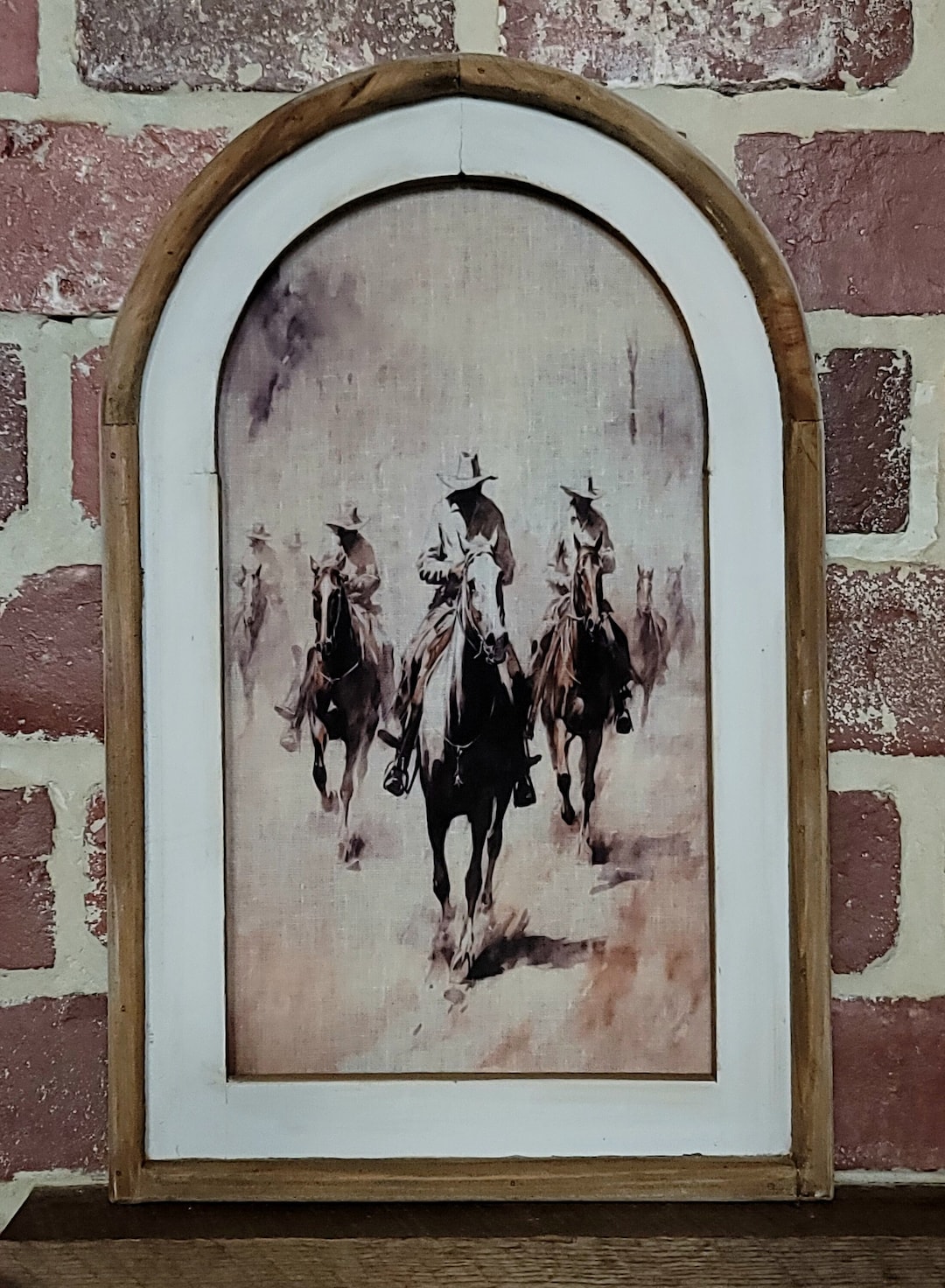 Framed Vintage Western Wall Decor Wild West Framed Art Vintage Rodeo ...