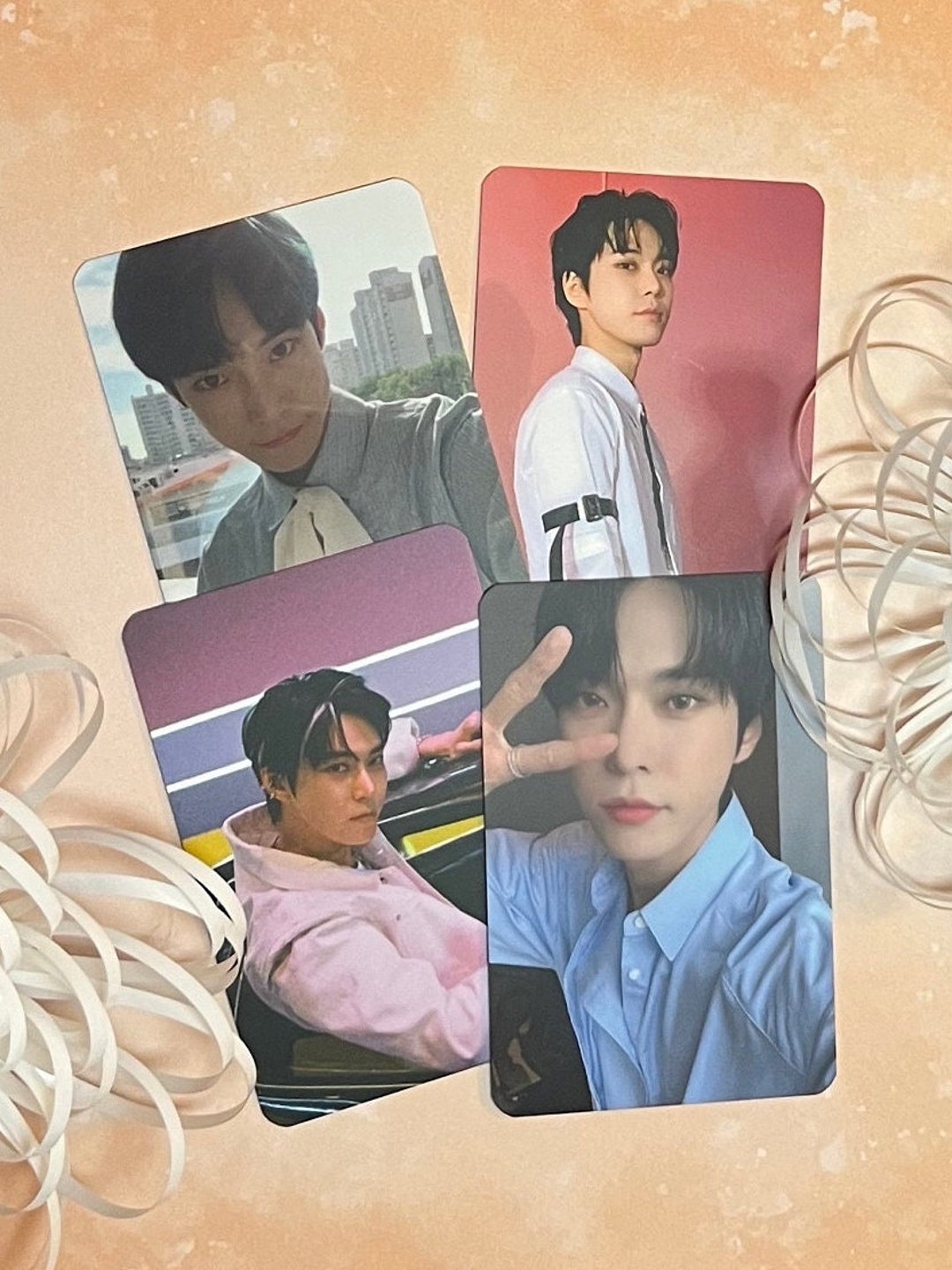 4 RANDOM NCT Doyoung Bias Pack, Fanmade, Gift for Nctzen, Doyoung Merch ...