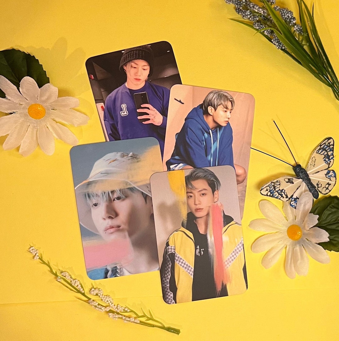 4 RANDOM BTS JK Card Bias Pack Fanmade Pc Gift for Army - Etsy Canada