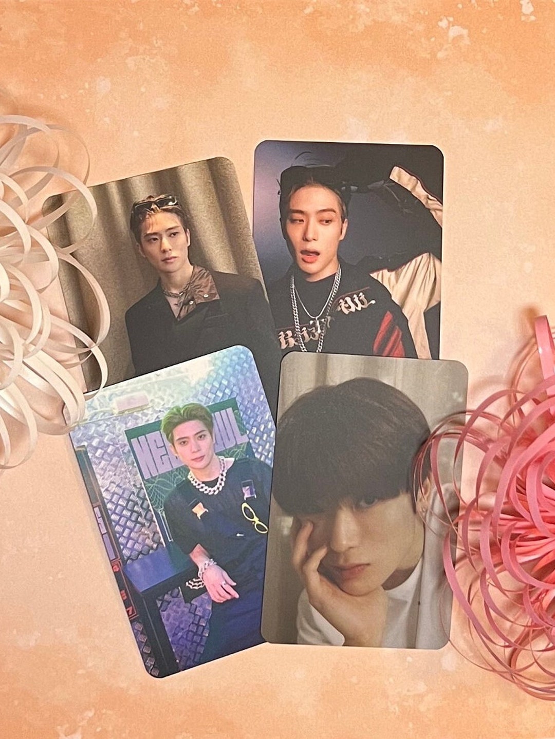 4 RANDOM NCT Jaehyun Bias Pack, Fanmade, Gift for Nctzen, Jaehyun Merch ...