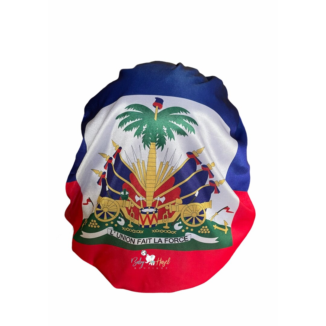 Haitian Flag Bonnet Reversible Double Layered Kids and Adults Sizes - Etsy