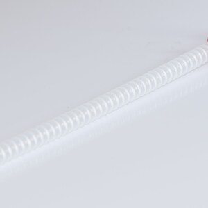 9 Inch Long Flexible Reusable Straws With Red Straw Caps - Set of 10 ...