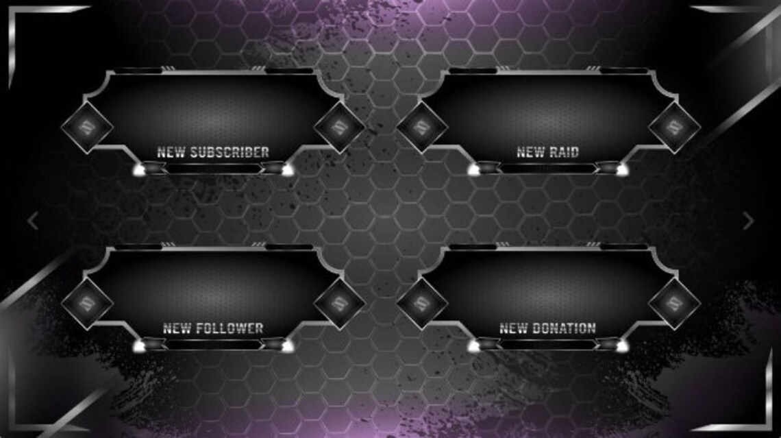Minimalist Stream Overlay Package! - Etsy