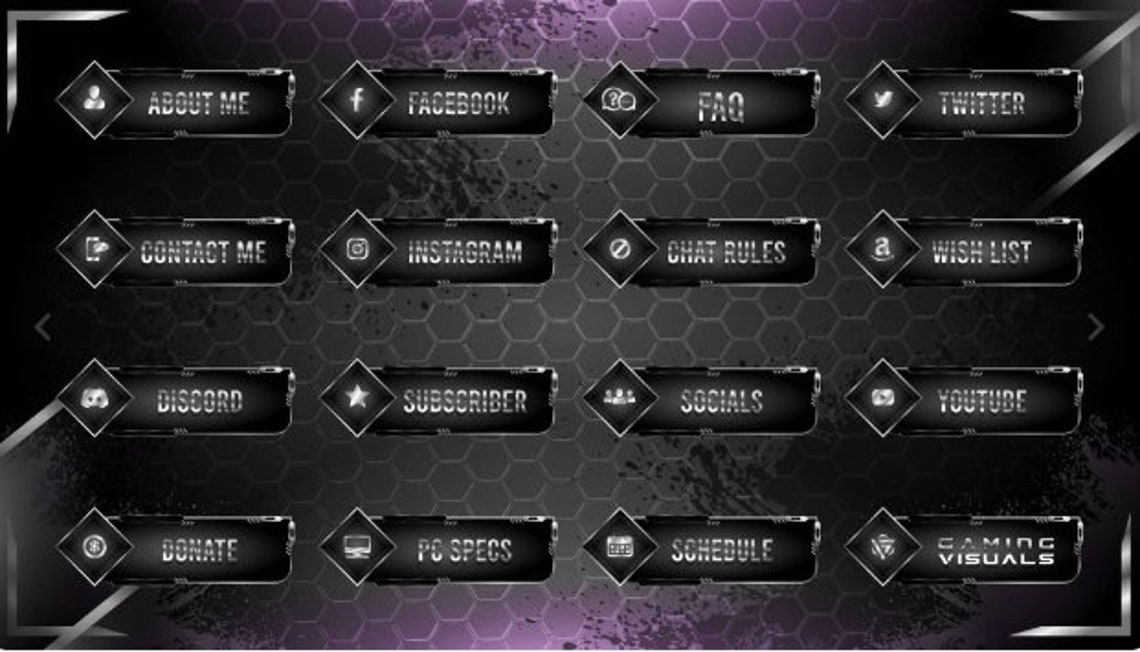 Minimalist Stream Overlay Package! - Etsy