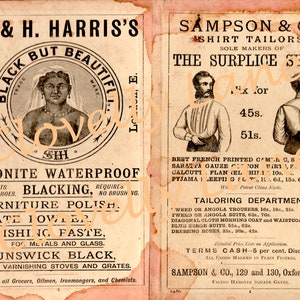 100 Year Old Weird & Wonderful Victorian Era Advertisements - Etsy