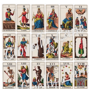 1jj Swiss Tarot Card - Etsy UK