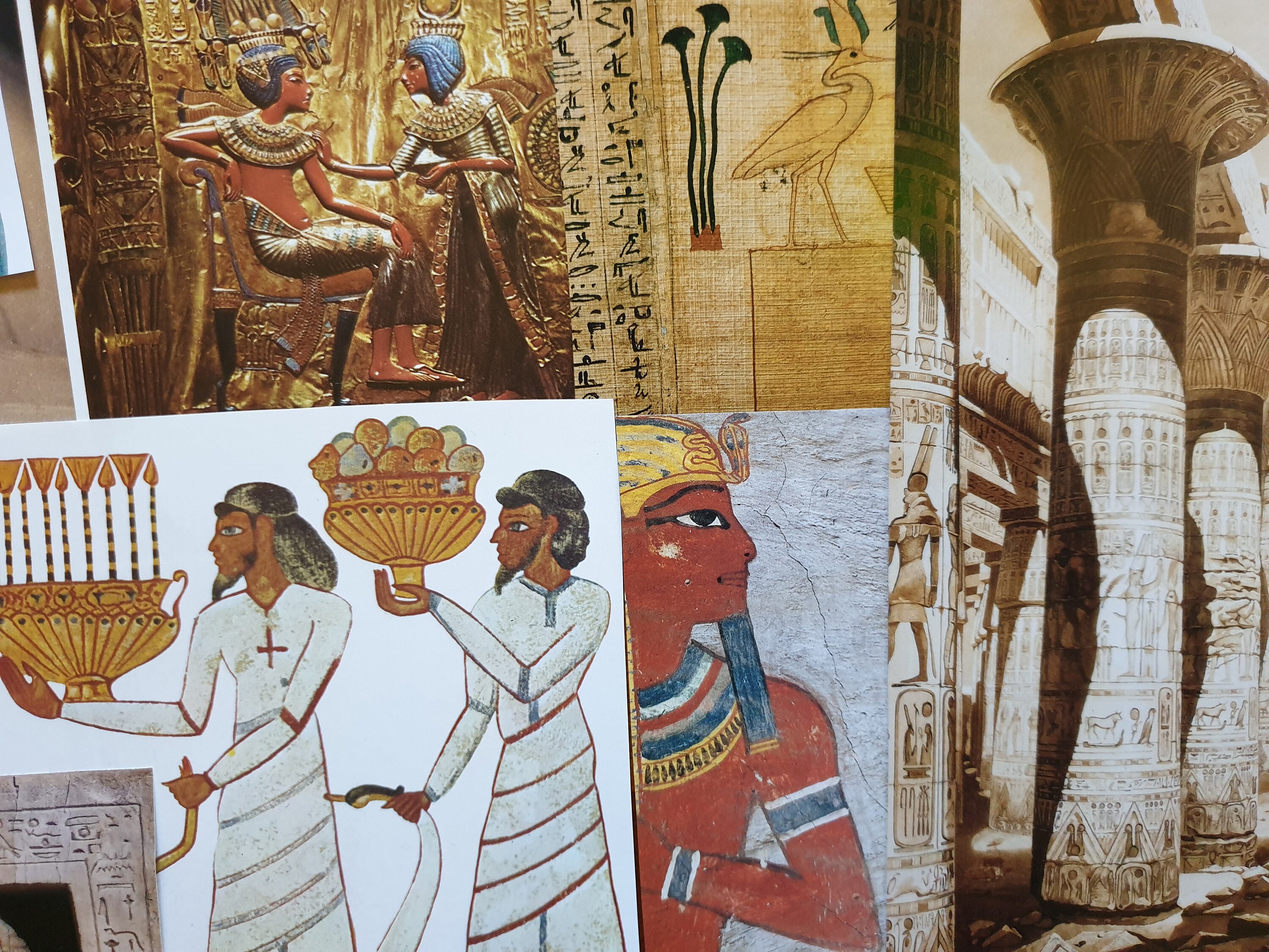 Vintage Paper Ancient Egypt Egyptian Theme Images Pictures | Etsy