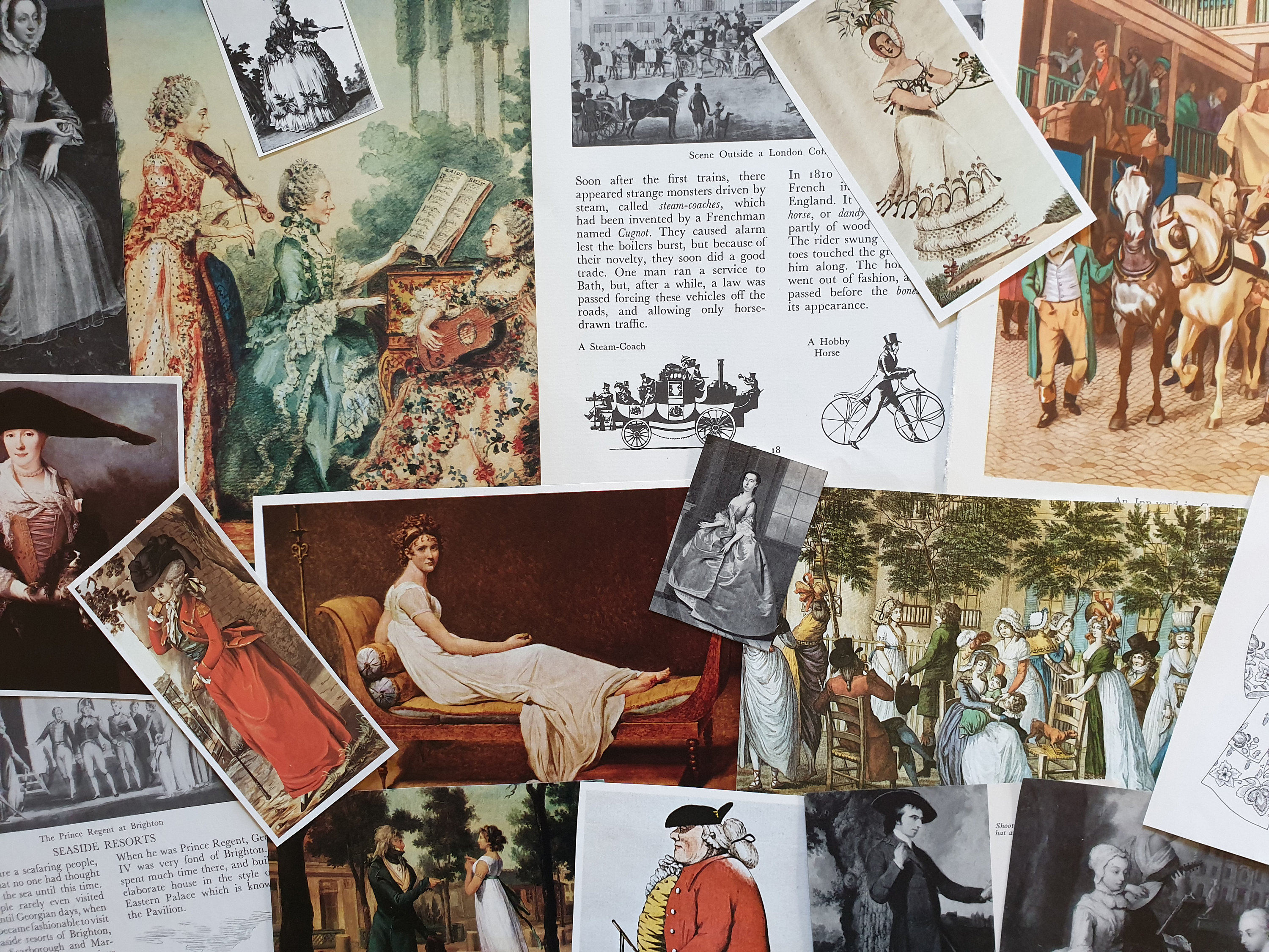 Vintage Paper Georgian Regency Theme 1700 to 1830s - Etsy