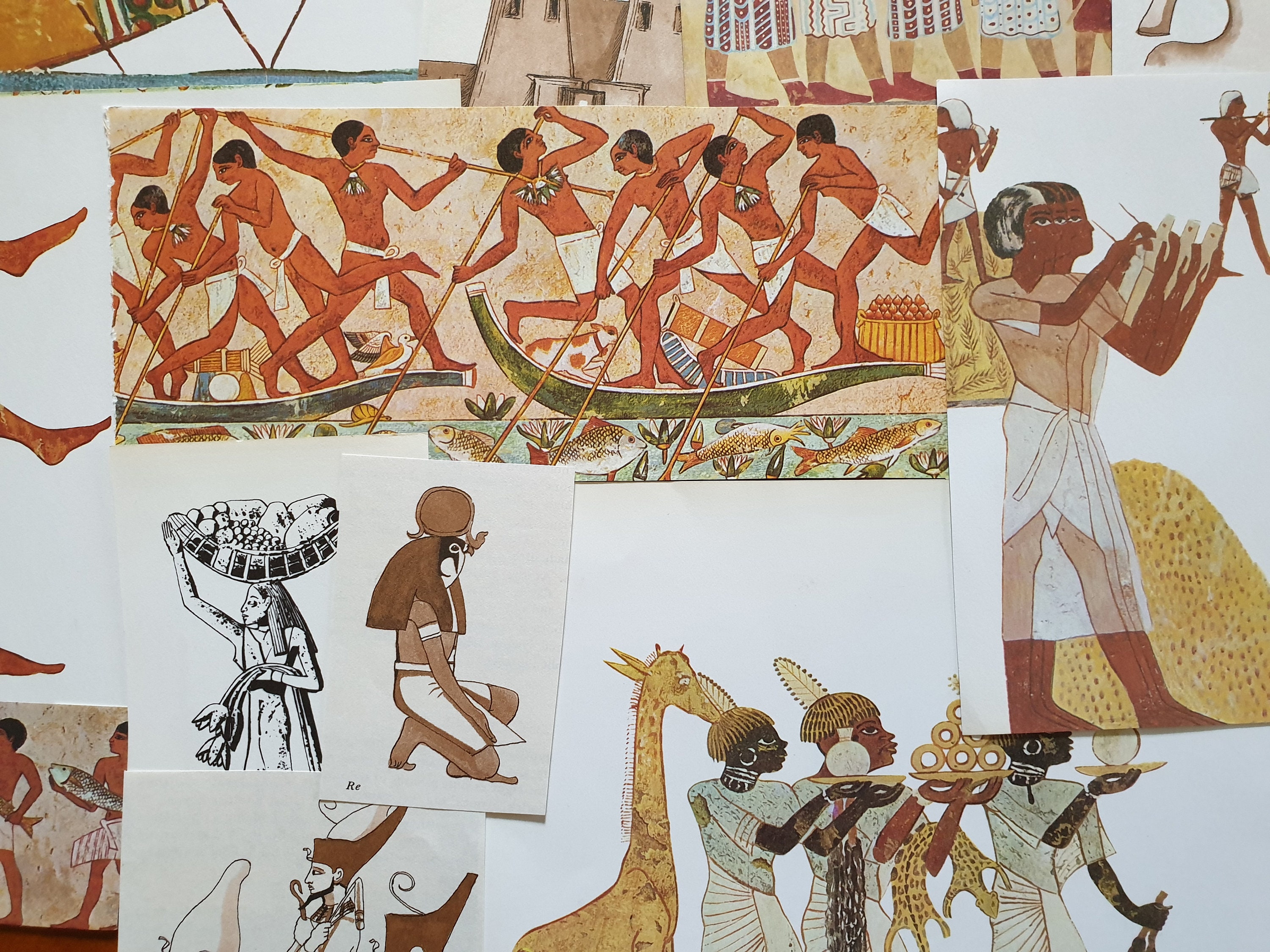 Vintage Paper Ancient Egypt Egyptian Theme Images Pictures | Etsy