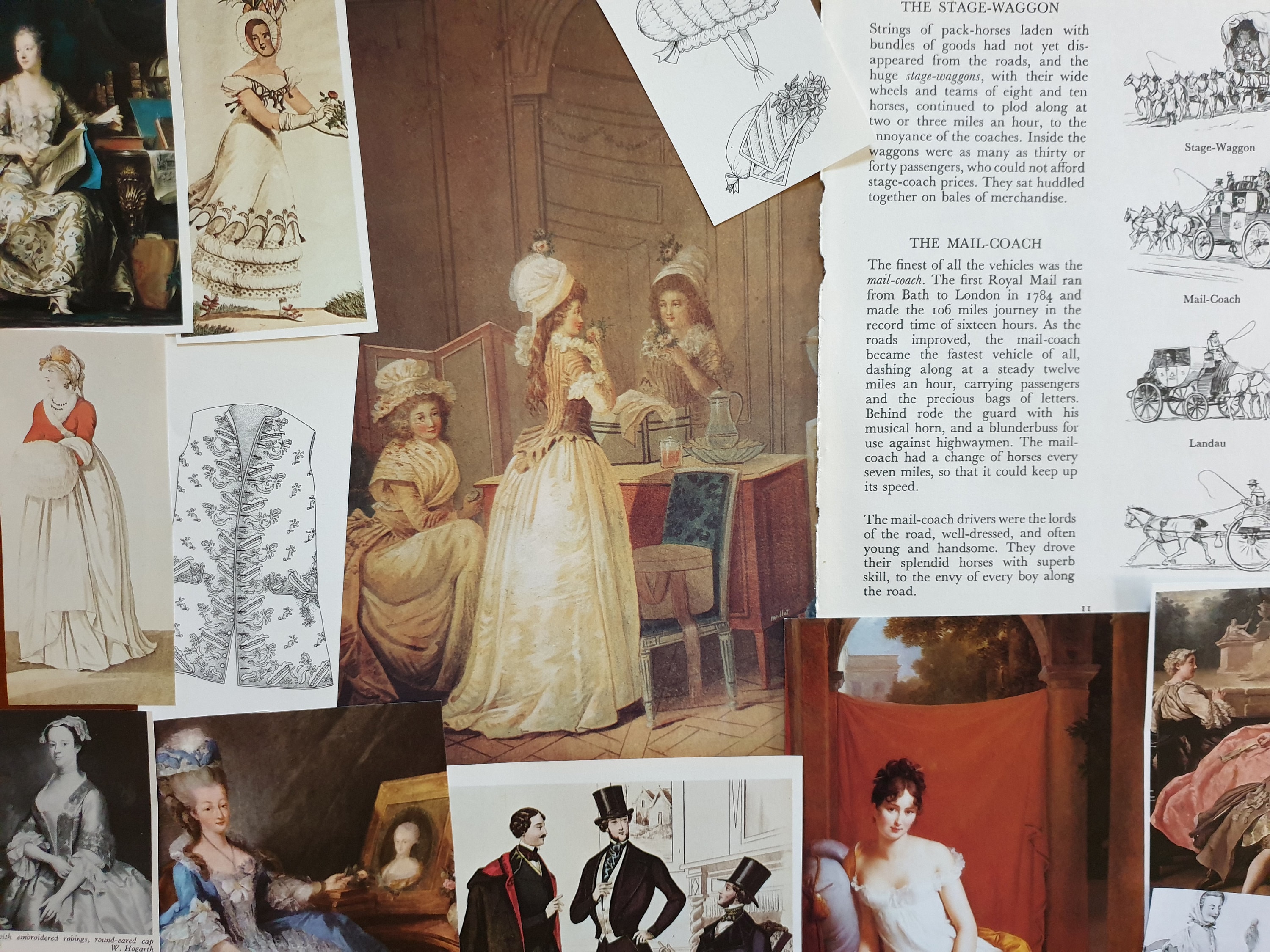 Vintage Paper Georgian Regency Theme 1700 to 1830s - Etsy