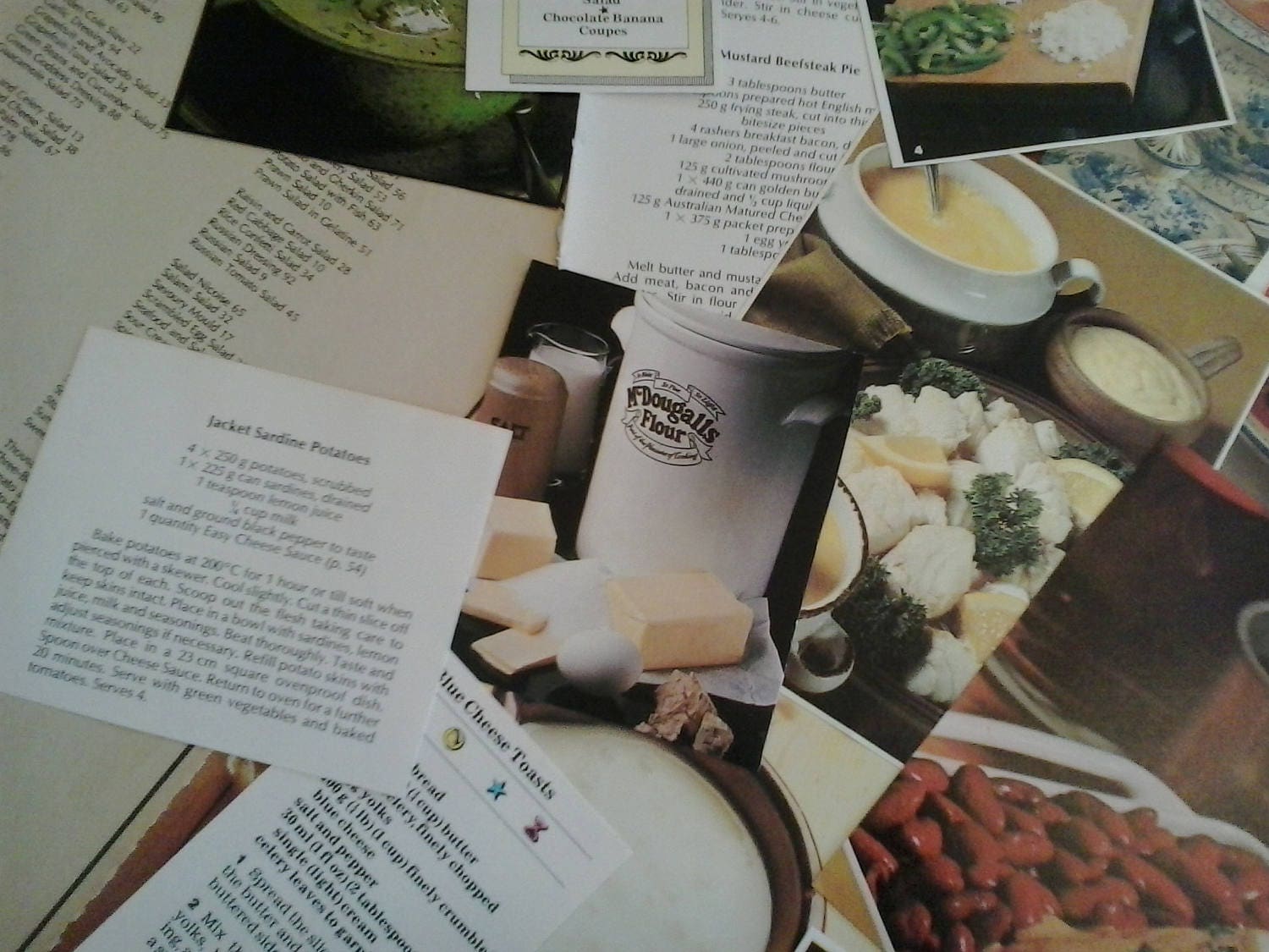 Vintage Paper Food Cooking Kitchen Dining Images Pictures Recipes Menus ...