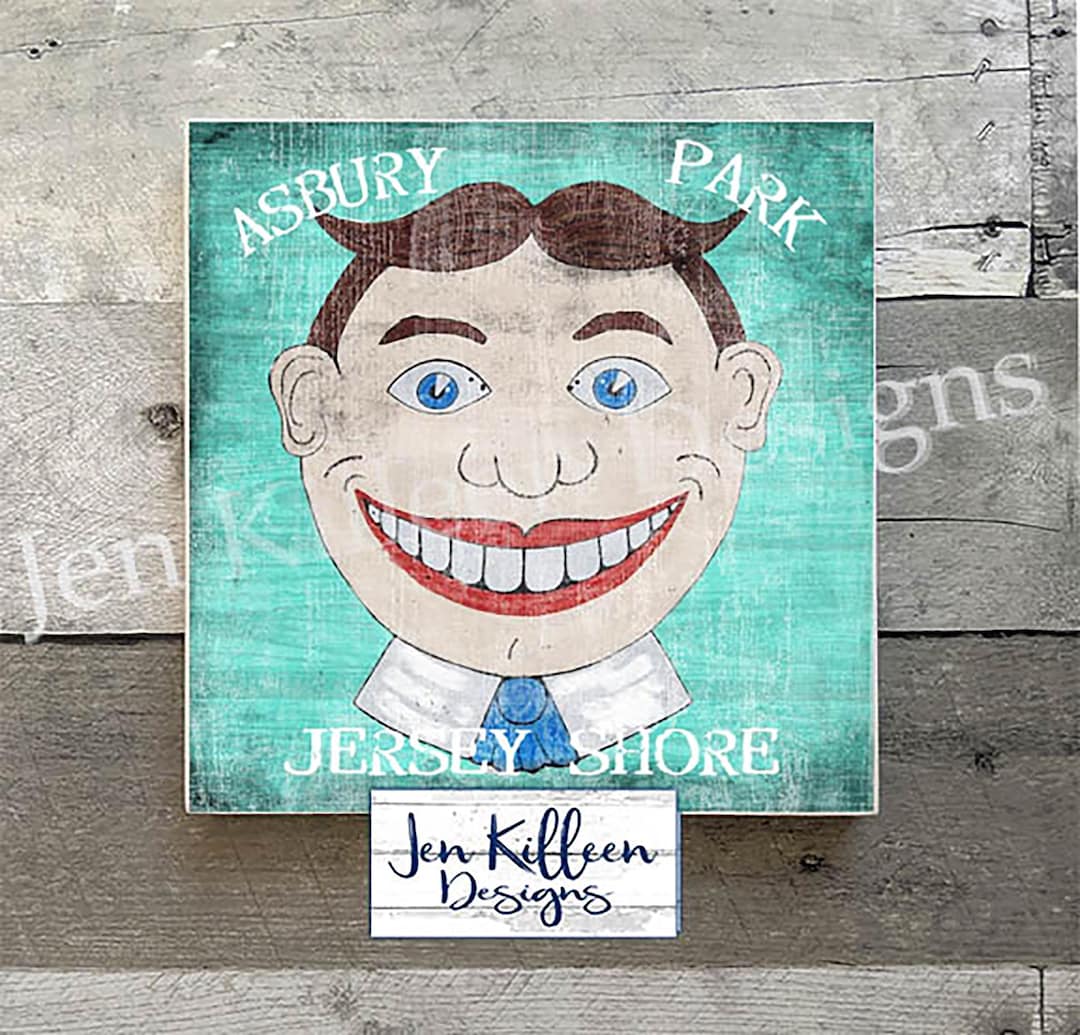 Asbury Park New Jersey Tillie Wood Wall Art, New Jersey ICON Art, NJ ...
