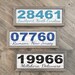 Zip Code Sign / Custom Town and State / Custom Zip Code Sign ...