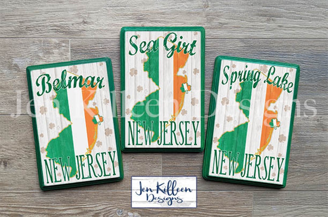 Jersey Shore Irish Shamrock Sea Girt Spring Lake Belmar Irish Riviera ...