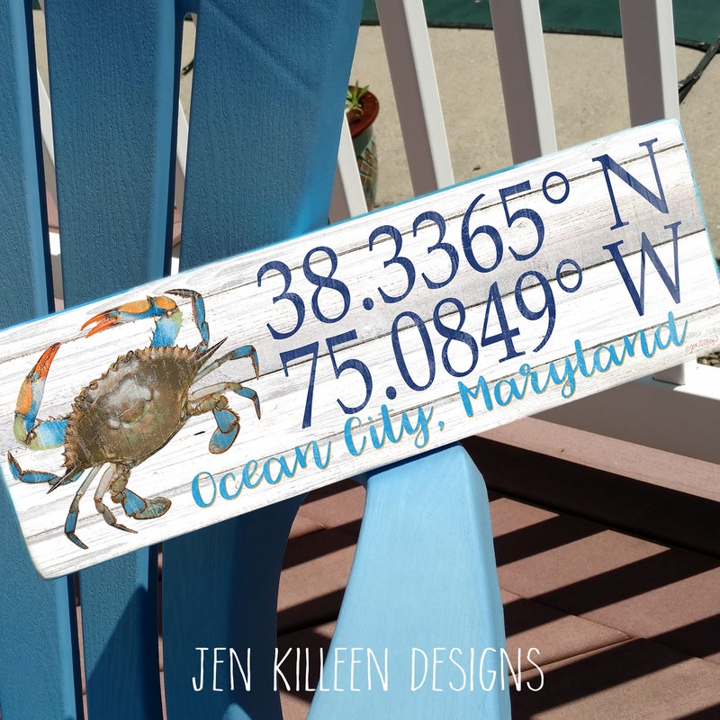 Crab Sign - Etsy