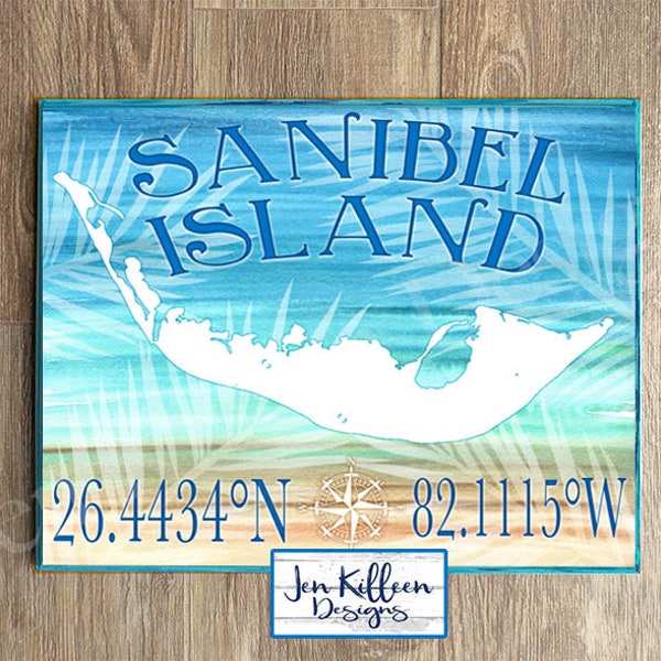Sanibel Island Shell Art - Etsy