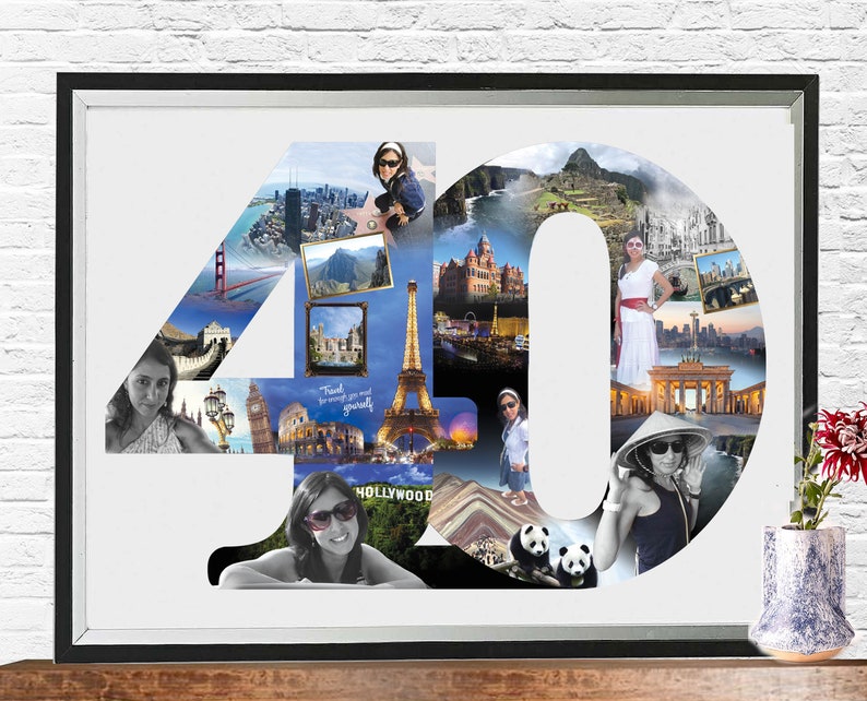 40th Birthday 40th Birthday Gift 40th Anniversary Gift | Etsy