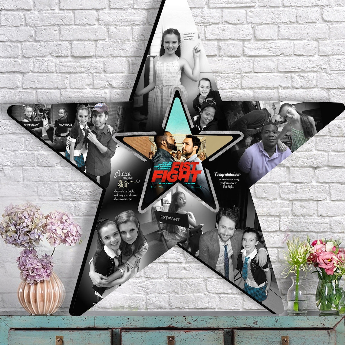 Movie Star Personalized Photo Gift Photo Collage - Etsy